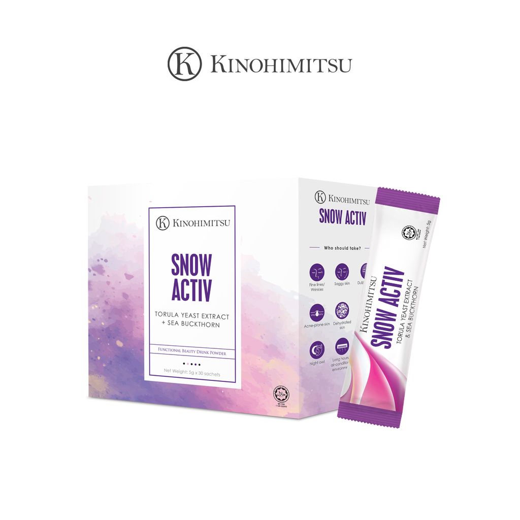 Kinohimitsu Snow Activ Torula Yeast Extract + Sea Buckthorn (30s ...