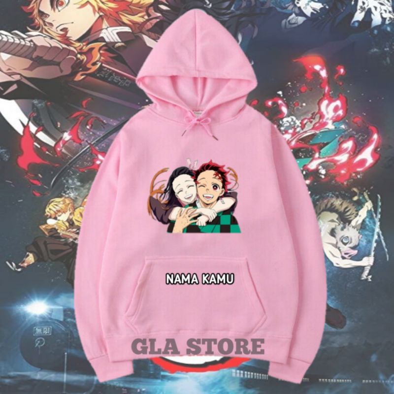 Nezuko And tanjiro kamado demon slayer Children's Hoodie Jacket free ...