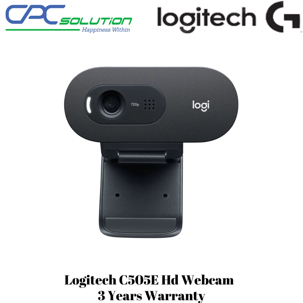 Logitech C505E Hd Webcam (3 Years Warranty) | Shopee Singapore