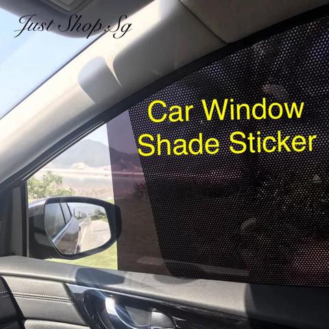 Car Window Pinhole Shade Sticker | Shopee Singapore