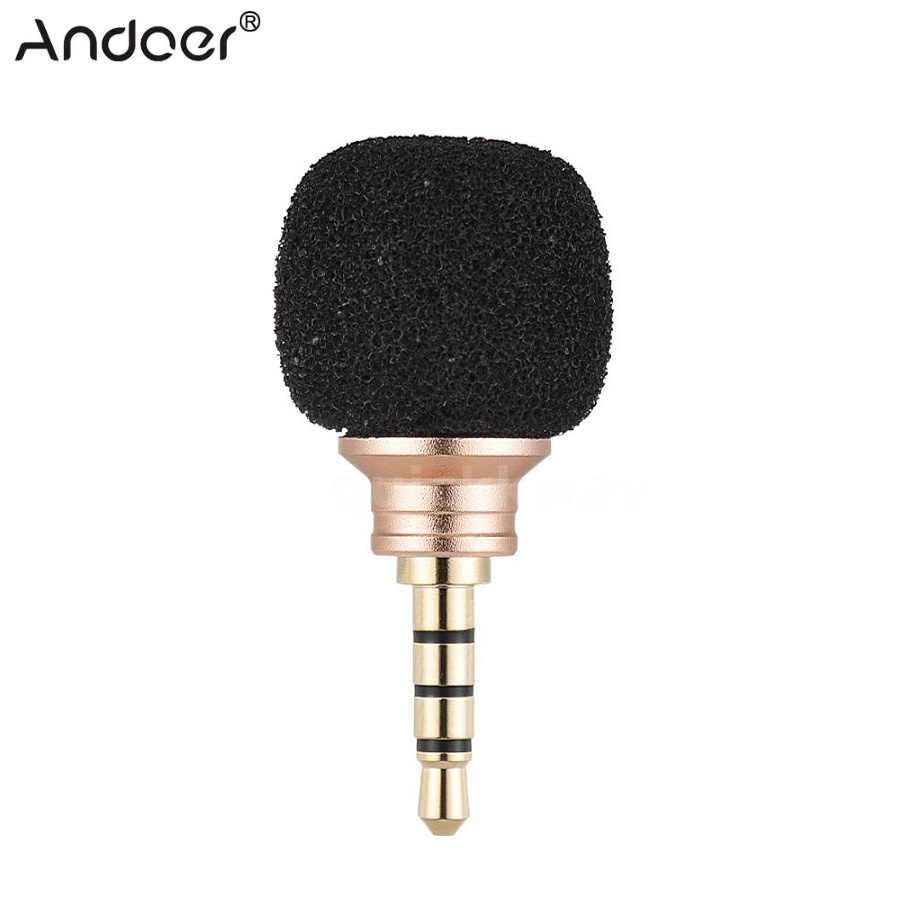 Mini Microphone 3.5mm Audio Smartphone iOS Android Laptop PC Computer ...