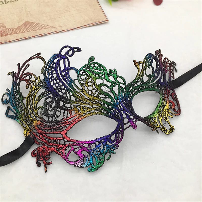 MATA Masquerade Half Face Eye Mask Cosplay Party Lingerie Sexy Masks ...