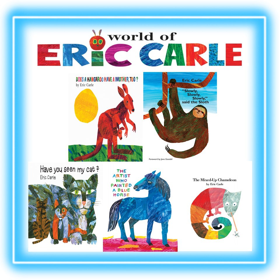 [Ready Stock] Eric Carle Paperback Books for Kids (5 Books Set ...