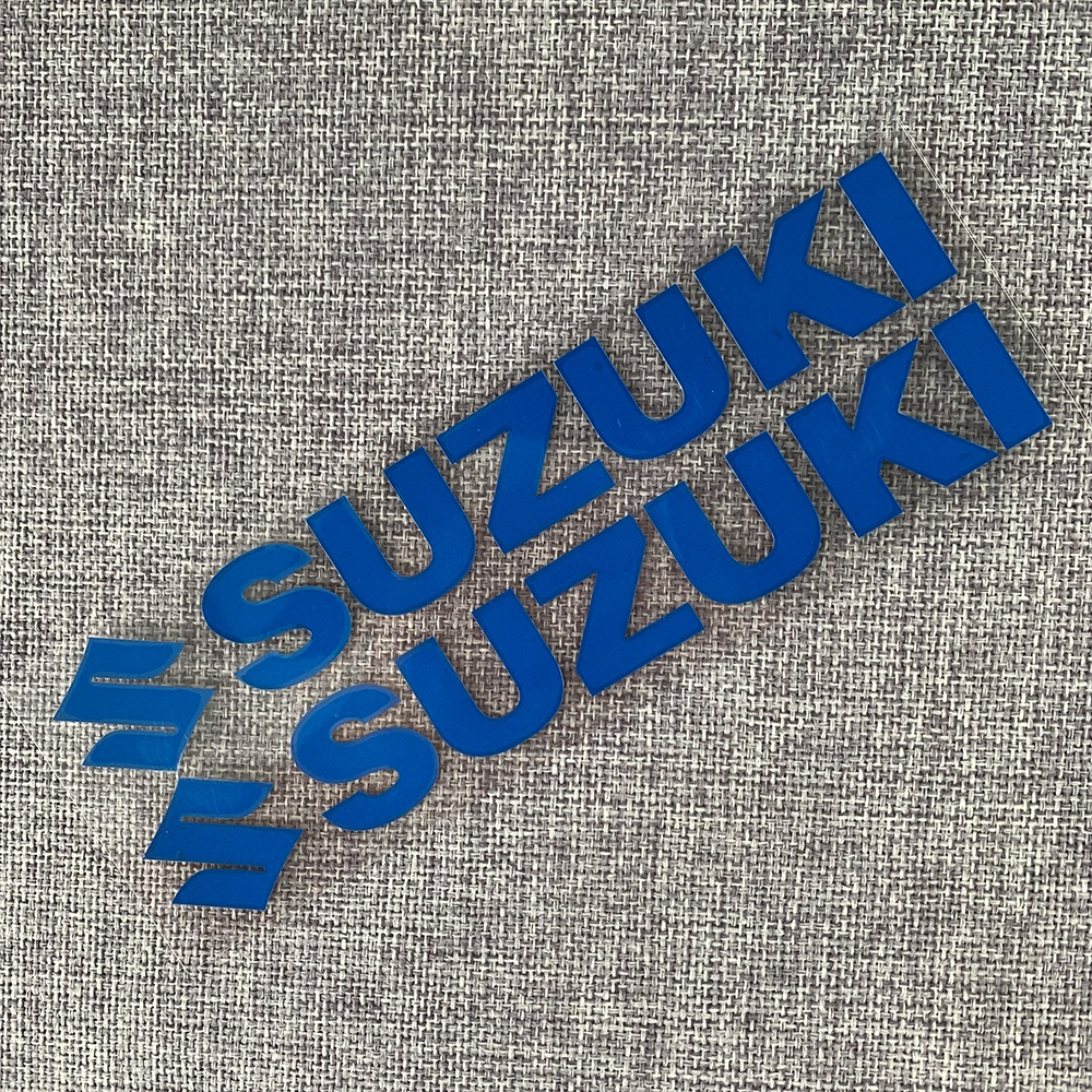 Suzuki Motorcycle Stickers Reflective Motorbike Trunk Body Decalfor ...