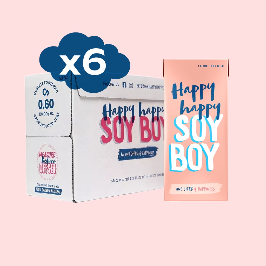 Happy Happy Soy Boy (Carton 6pkts) | Shopee Singapore