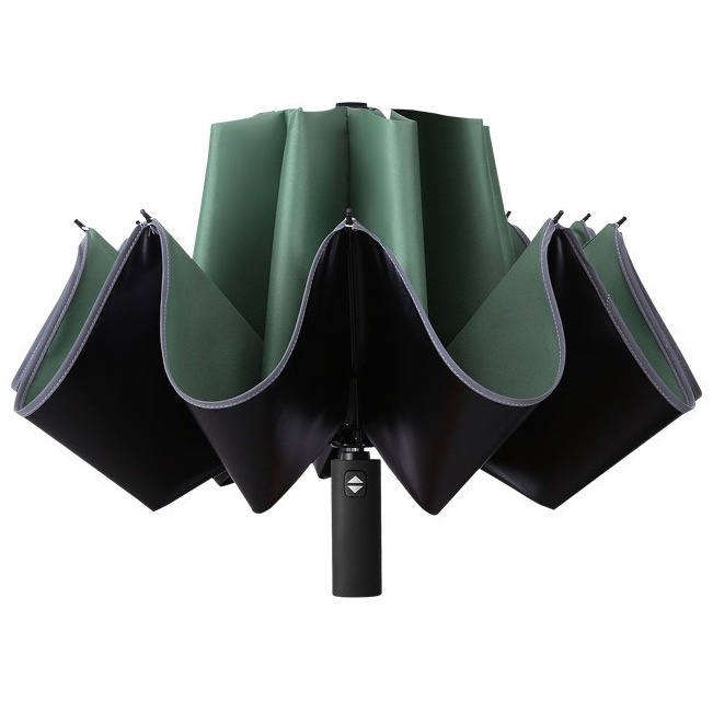 Sturdy Automatic Inverted Reverse Umbrella UV Portable Foldable UPF ...
