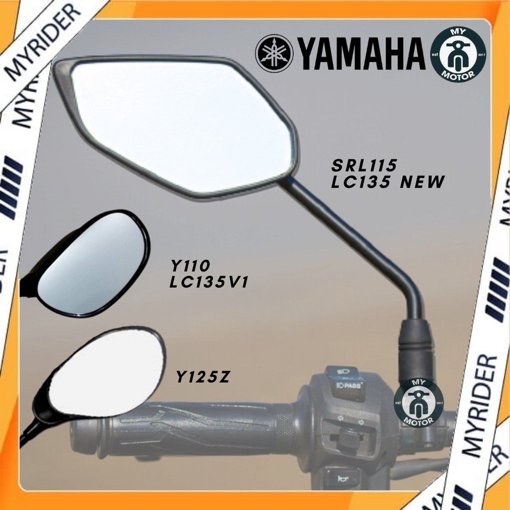 MYRIDER YAMAHA SIDE MIRROR MOTORCYCLES CERMIN SISI MOTORSIKAL Y125Z ...