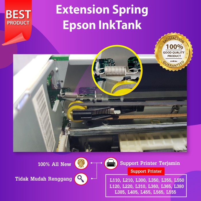 Epson L110 L120 L121 L210 L220 L300 L310 L350 L360 L550 L555 L565 Long ...