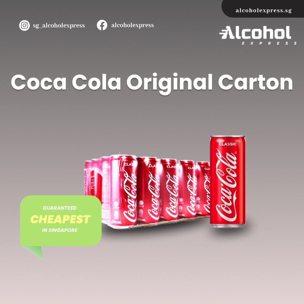 Coca Cola Original Carton (24 x 320ml) | Shopee Singapore