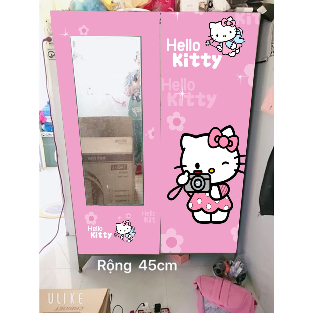 Wardrobe stickers - wardrobe decals ordered according to cabinet size ...