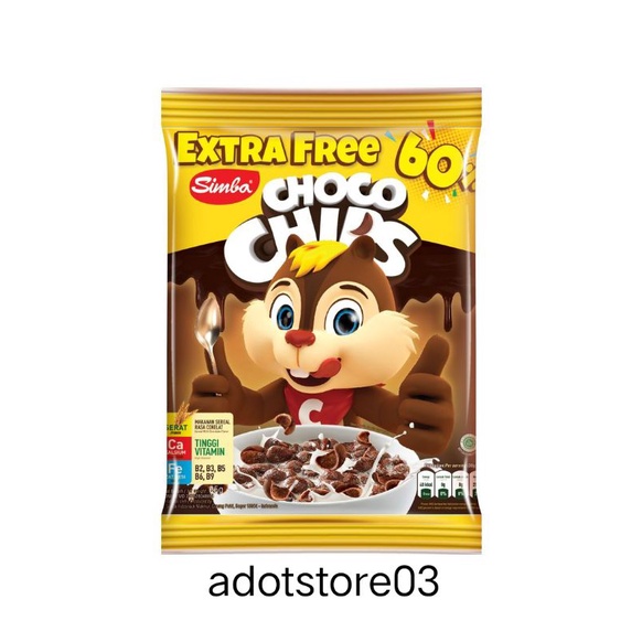 Simba Cereal Choco Chips Chocolate 55G | Shopee Singapore