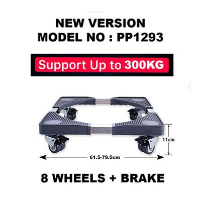 【SG INSTOCK】Movable Base Wheel★ Heavy Duty Load Up to 300kg / 500kg ...