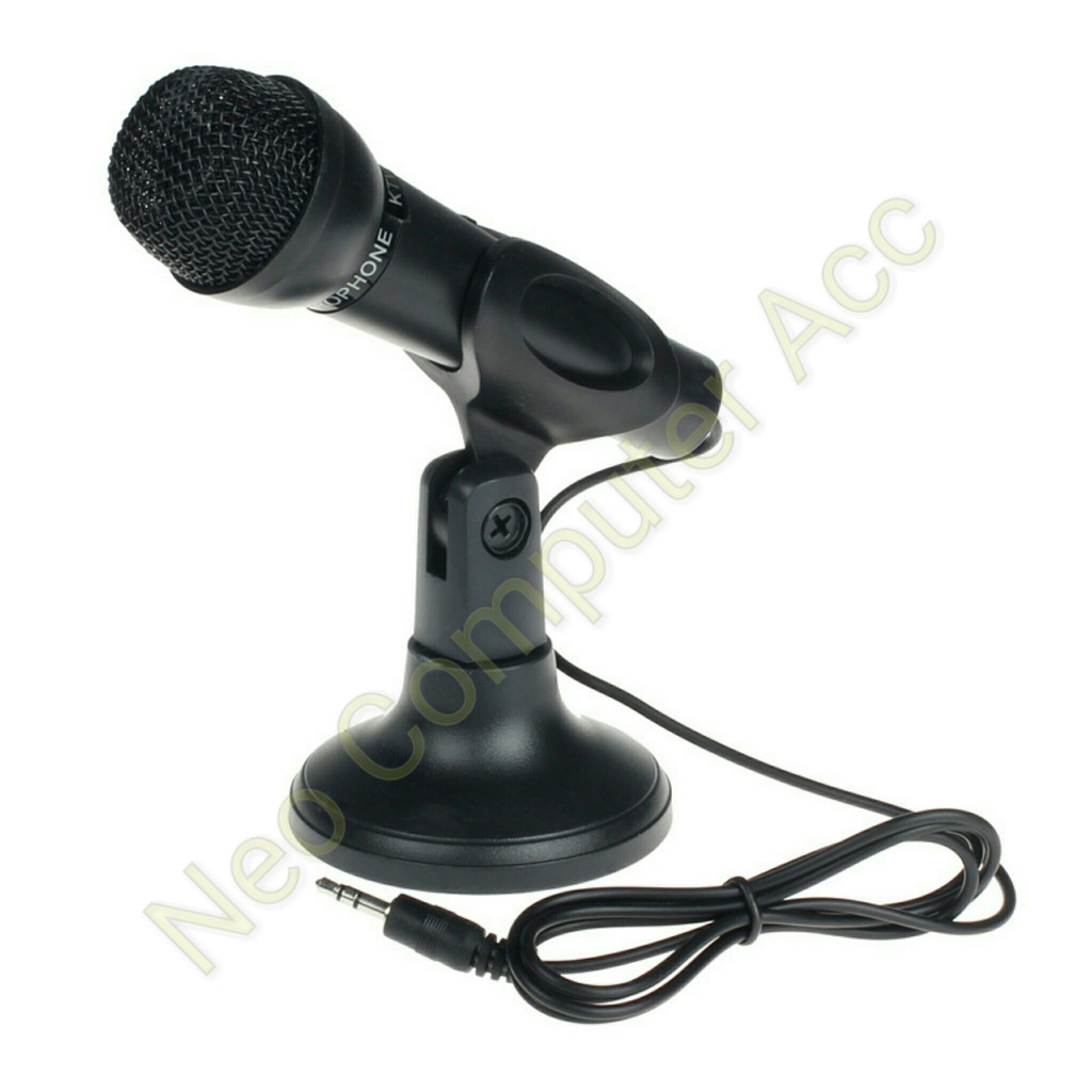 Pc Microphone, Laptop, Smartphone jack 3.5mm | Shopee Singapore
