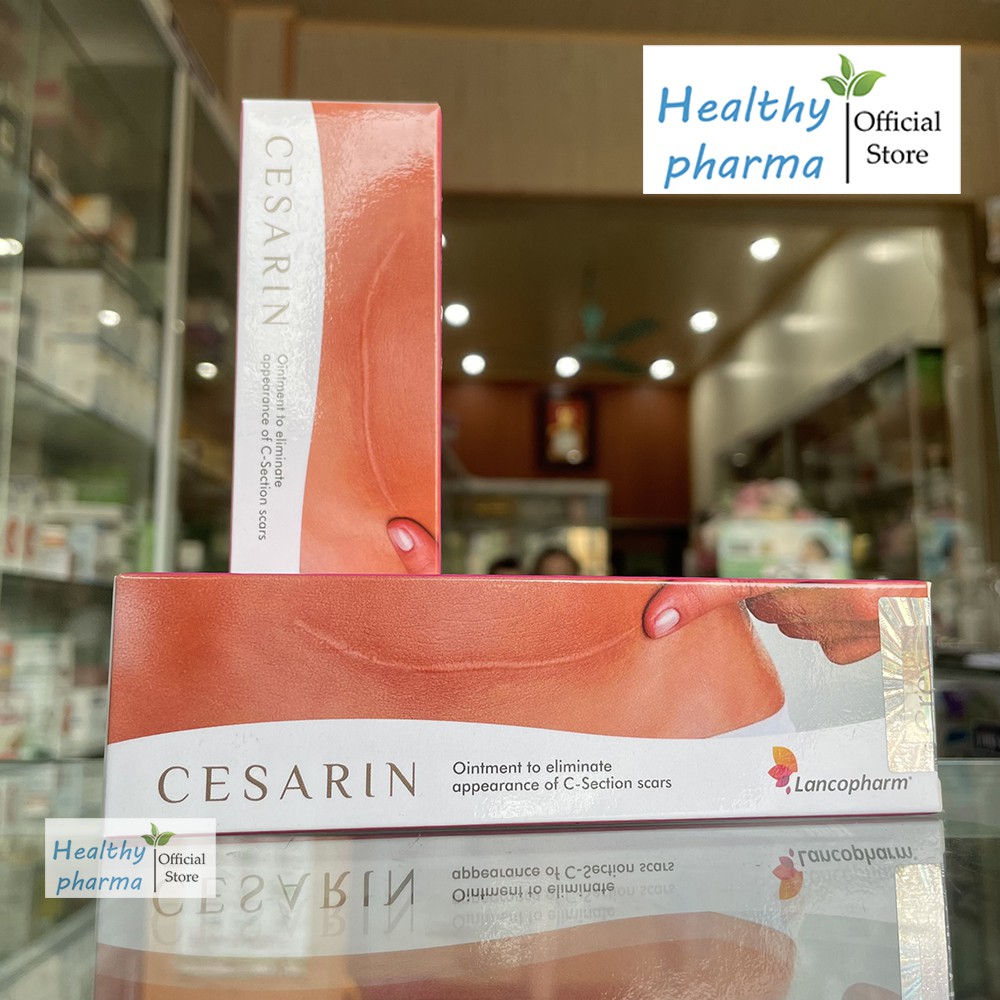 Lancopharm CESARIN OINMENT surgical scar cream - softens and fades post ...