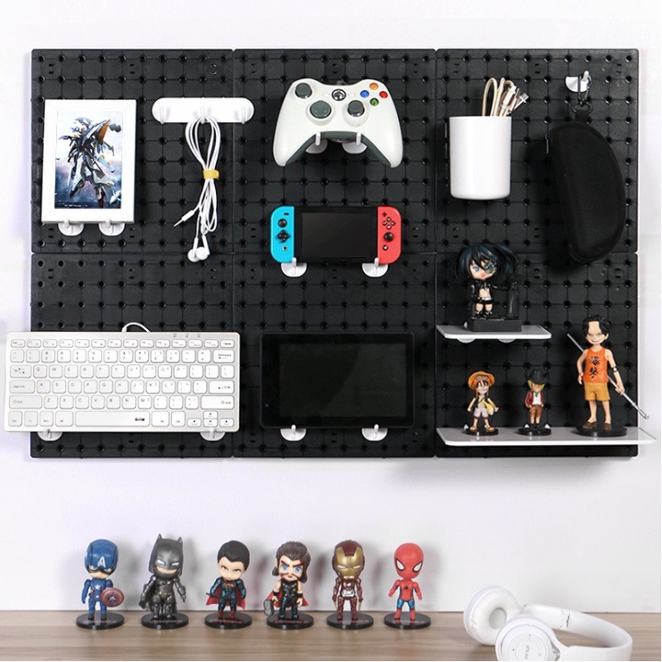 Pegboard Perforated Display Board Wall Display Rack Peg Board Wall ...