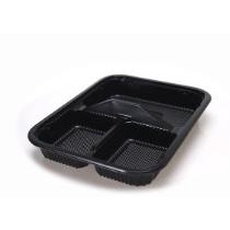 3 compartment Japanese Bento Box with Clear ops lid (50 sets) | Shopee ...