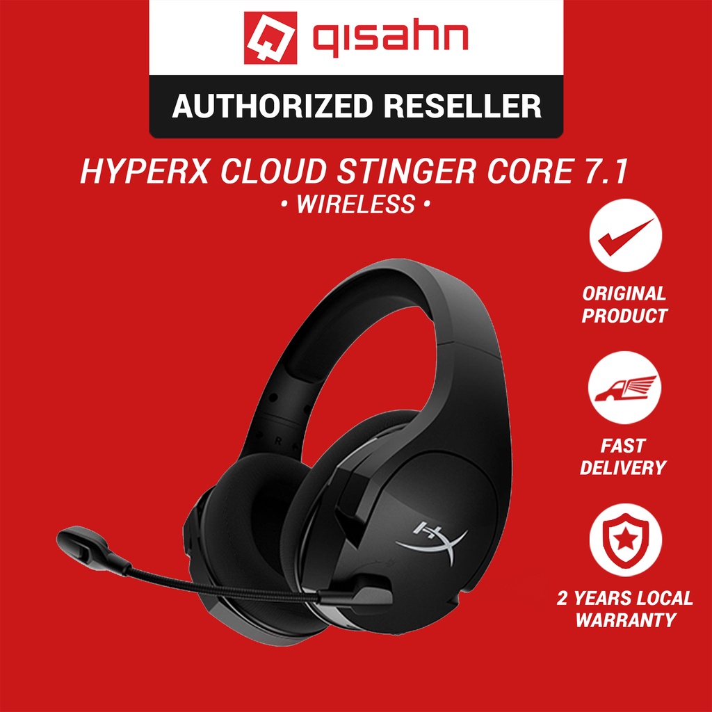 HyperX Cloud Stinger Core 7.1 Wireless Headset (4P4F0AA) | Shopee Singapore