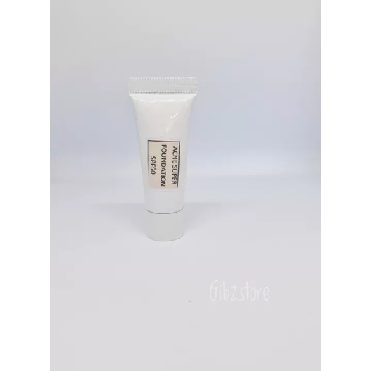 Acne SUPER FOUNDATION SPF 50g SAMPLE Packaging 5g | Shopee Singapore