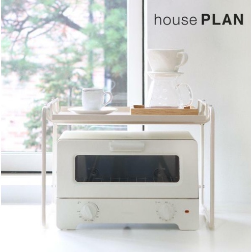 Iron Toaster Rack with Tray (Ivory / Black) / Mini Oven Rack / Kitchen ...