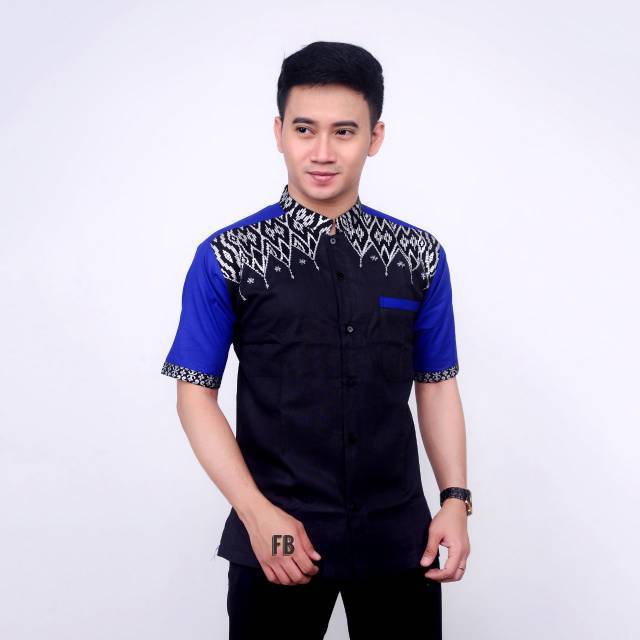 KEMEJA Garuda pw motif batik Shirt | Shopee Singapore