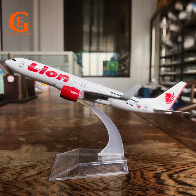 Lion Air B737 Aircraft Model Indonesia Lion Boeing 737 Plane Airplane ...
