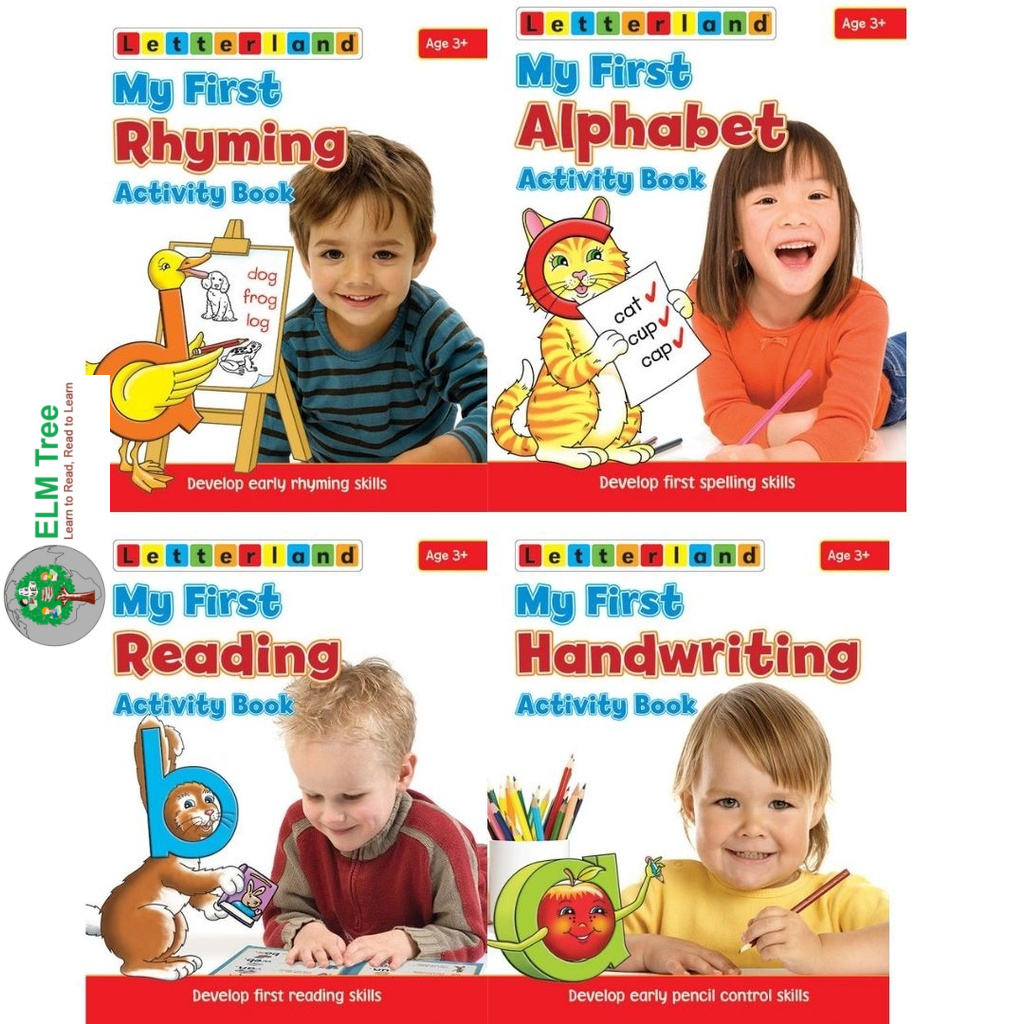 My First Handwriting/Rhyming/Reading/Alphabet Activity Book (letterland ...