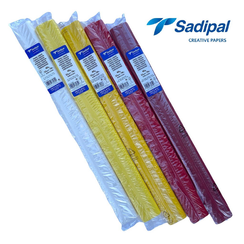 Sadipal Crepe Paper Roll 32gsm 0.5m x 2.5m S15450XX (2829515450XXX ...