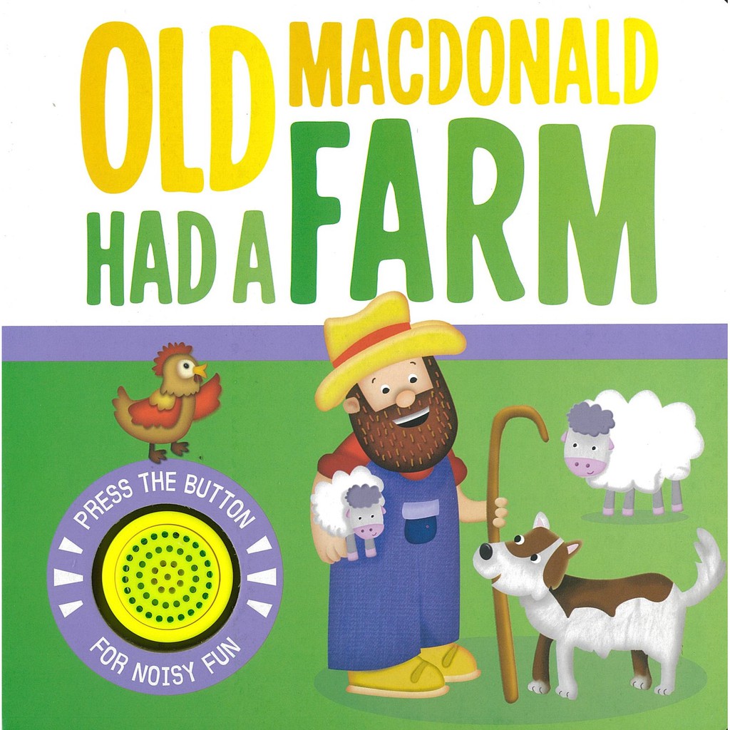 Old Macdonald Had a Farm- Sound Book by Jsim Education Pte Ltd | Shopee ...