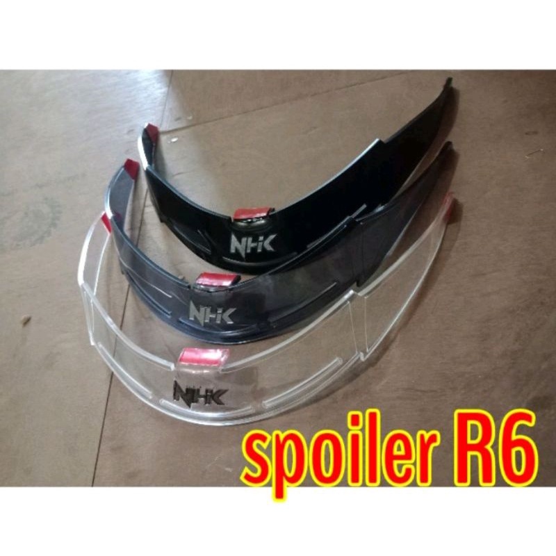 Nhk R6 Spoiler | Accessories for various types of handsome NHK Half Face Helmet packages ...