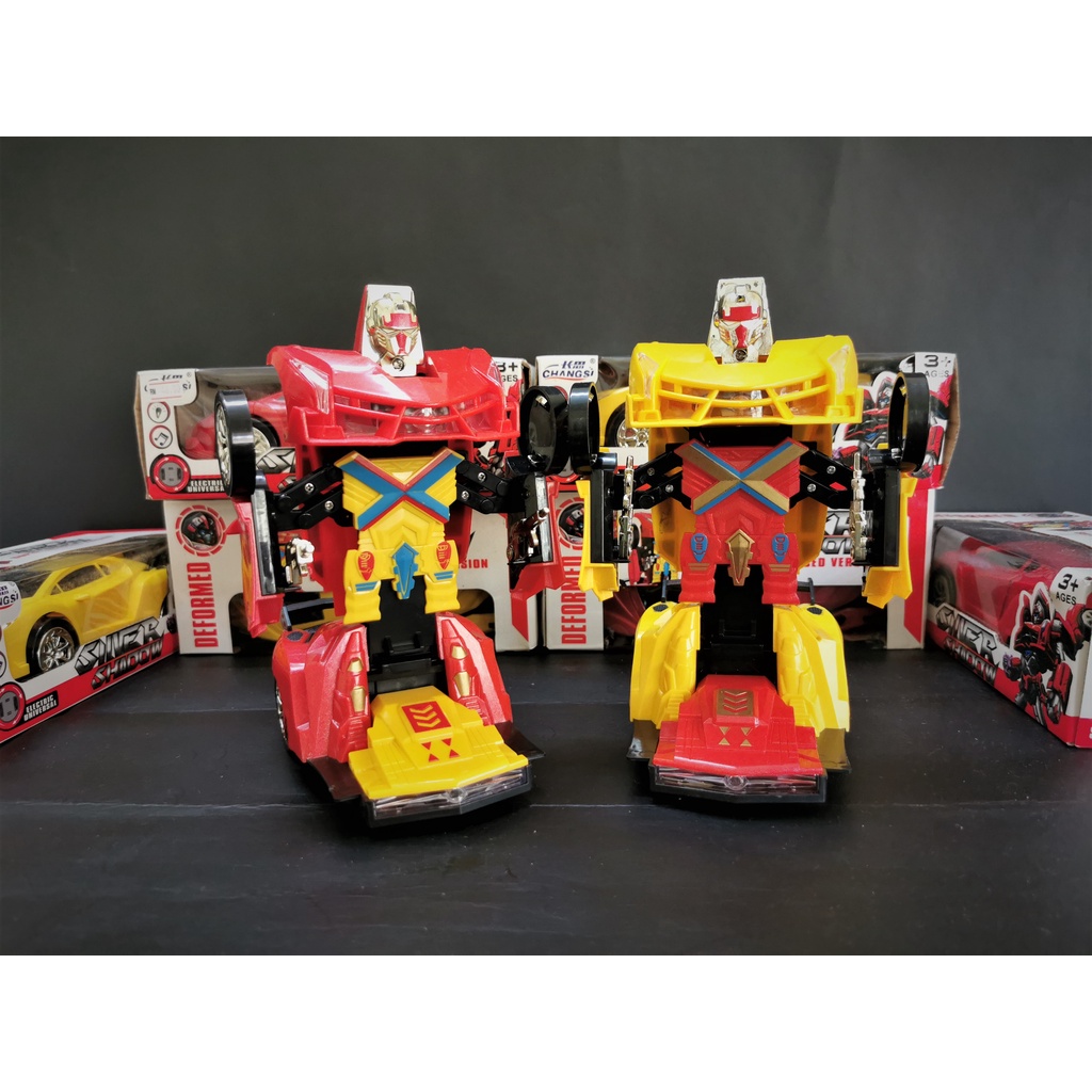 Robot Car 2 In 1 Deformation Transformer BumberBee Bump & Go with Light ...