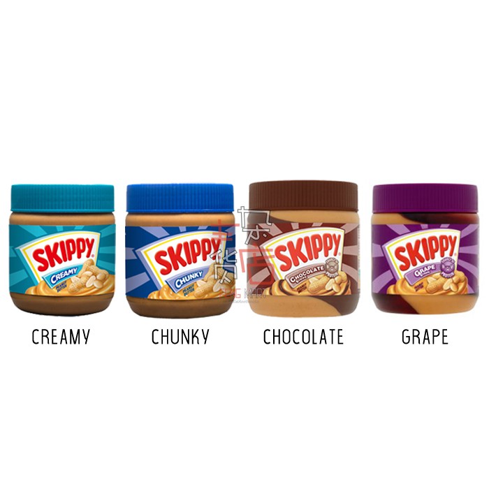 Skippy Peanut Butter 350g | Assorted Flavours | Chunky | Creamy ...
