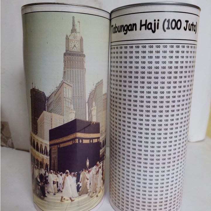 Piggy Bank target Ka bah Haji Jumbo Mecca Kaaba Besar XXL Open Close ...