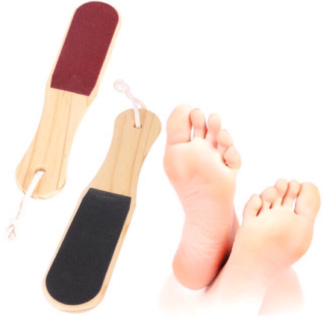 WOOD FOOT FILE (remove dead skin) | Shopee Singapore
