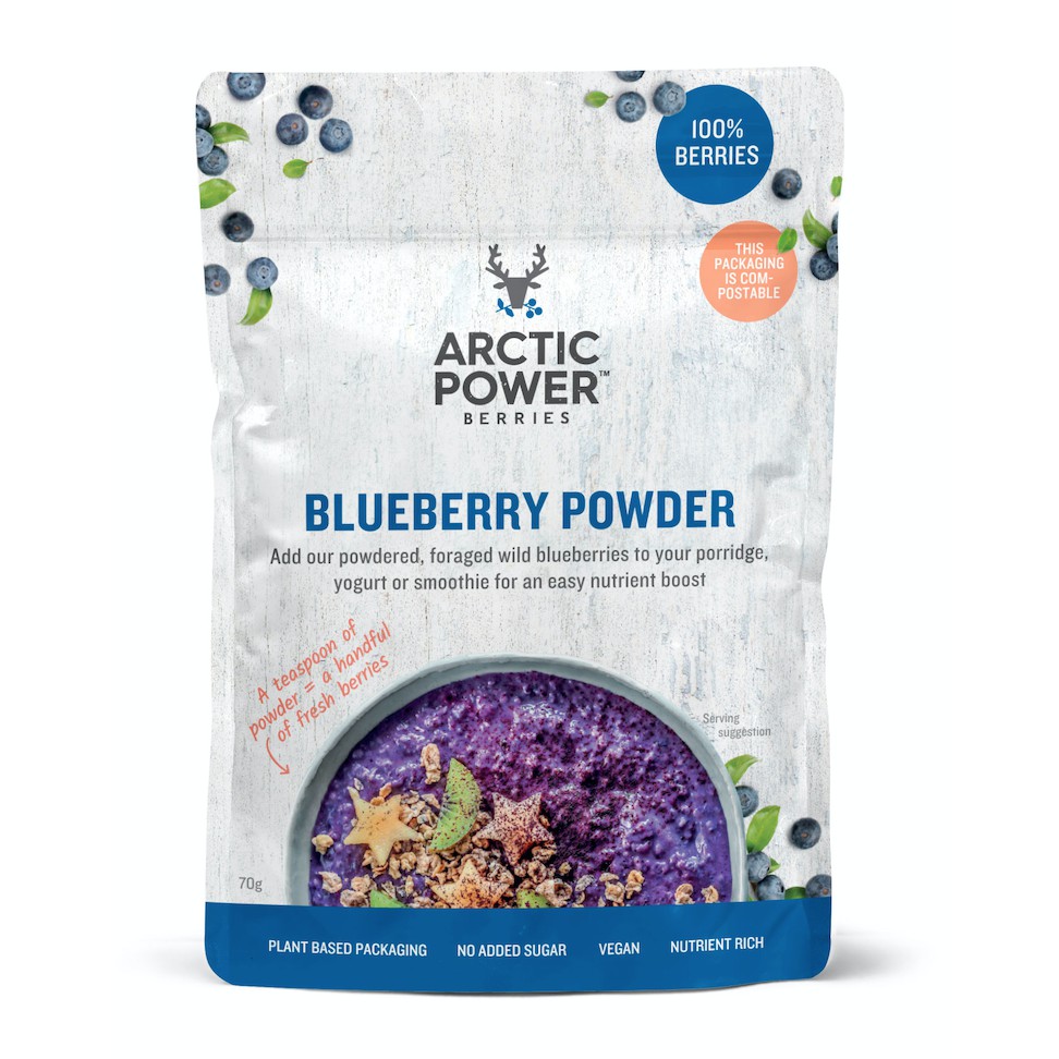 Arctic Power Berries - Nutrient Boost, Pure Blueberry Powder (70g ...