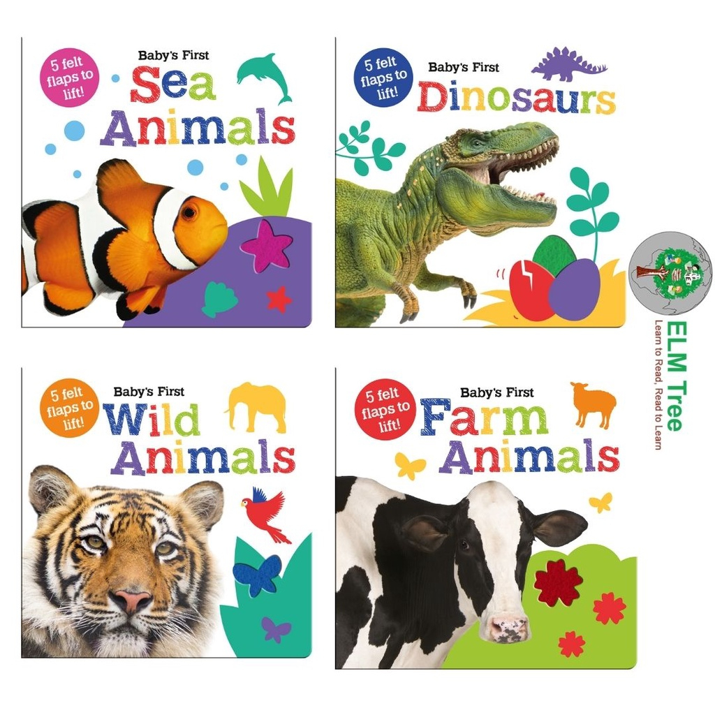 Baby's First Wild /Sea/Farm animals/ Dinosaurs (Imagine That) | Shopee ...