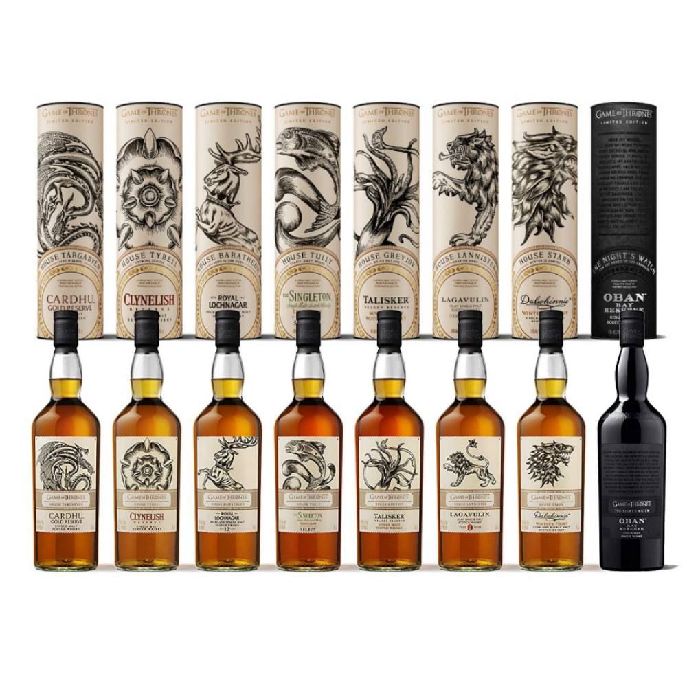 Game of thrones full set whisky (8 bottles) | Shopee Singapore