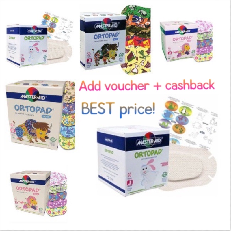 ORTOPAD Eye Patch, Lazy Eye, Junior Eye Patch, Regular Eye Patch ...