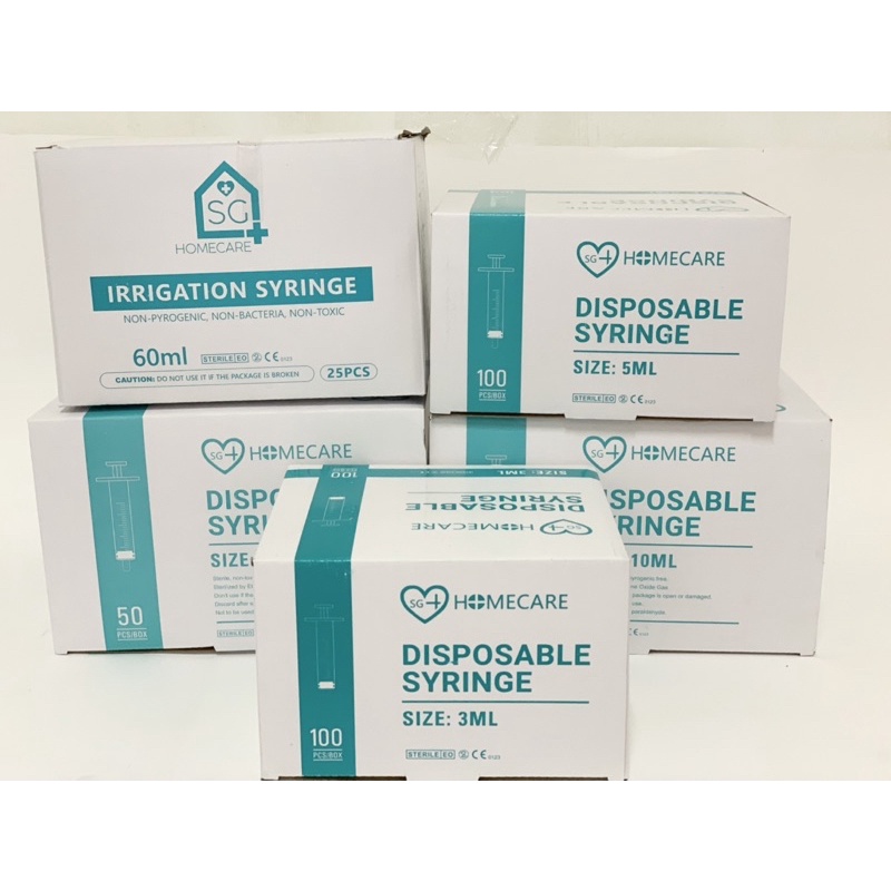 SG Local Family Syringe 3ml,5ml, 10ml, 20ml, or 50ml | Shopee Singapore