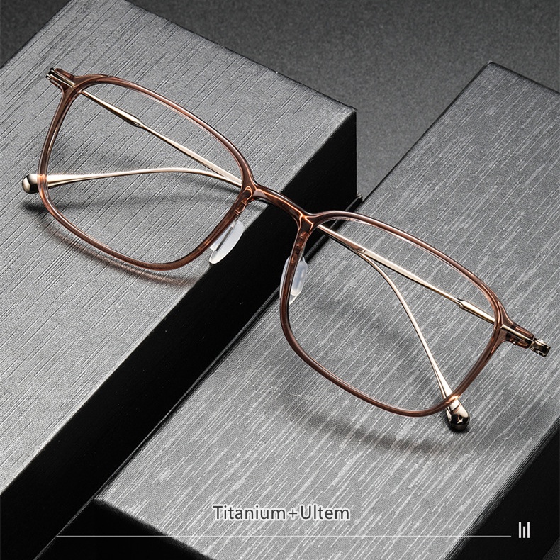 Comfortable Wearing Lightweight Experience, 7g Ultra-Light Ultem Frame+Pure Titanium Temple ...
