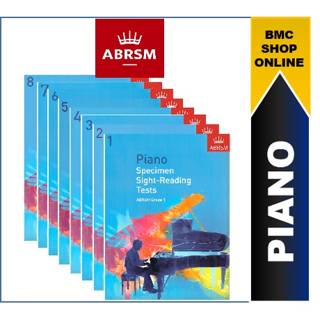 ABRSM Piano Specimen Sight-Reading Tests from 2009, Grade In,1,2,3,4,5 ...