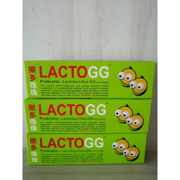 [ 🇸🇬 5 CAPS / BOX ] AUTHENTIC LACTOGG PROBIOTIC LACTOBACILLUS | Shopee ...
