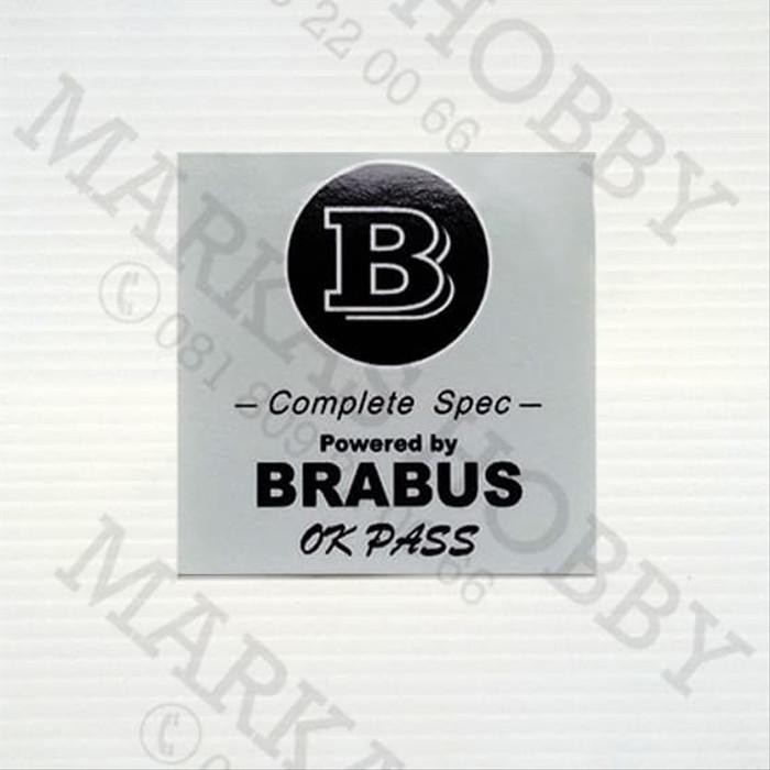 Mercedes Brabus Square Single Sticker / Sticker | Shopee Singapore