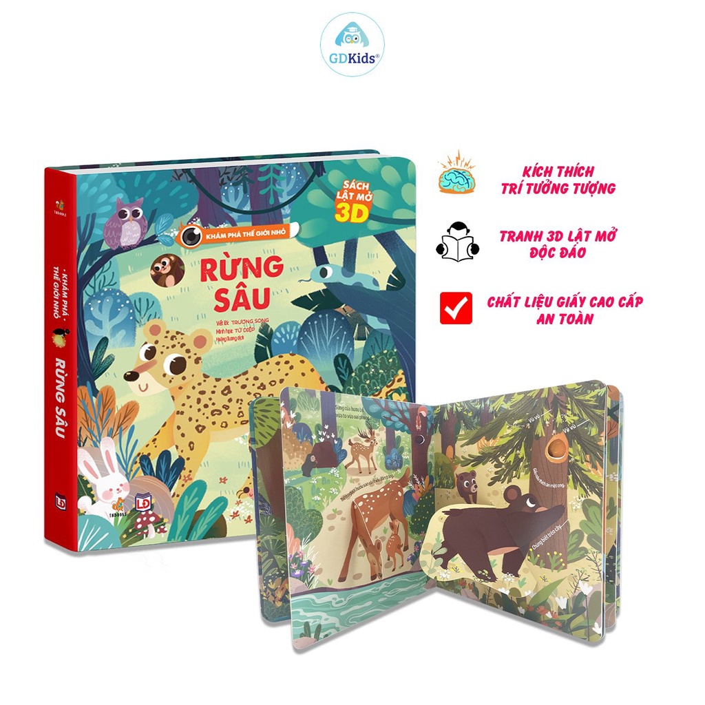 3d Interaction Book - Explore small worlds - Deep Forest (0-12 years ...