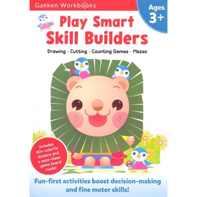Gakken Play Smart Skill Builders 3+ (9784056210910) Children Activity ...