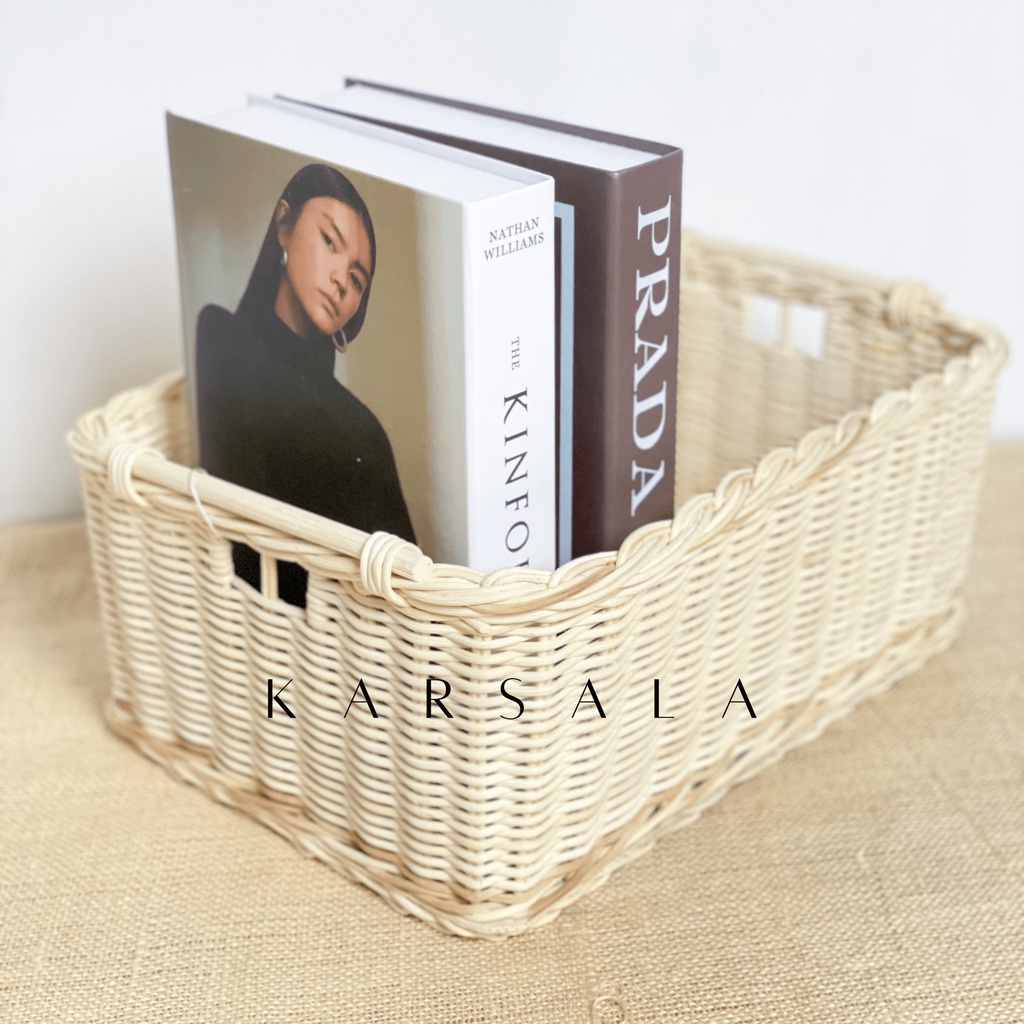 Karsala Lakara Storage | Rattan Woven Multipurpose Basket ...