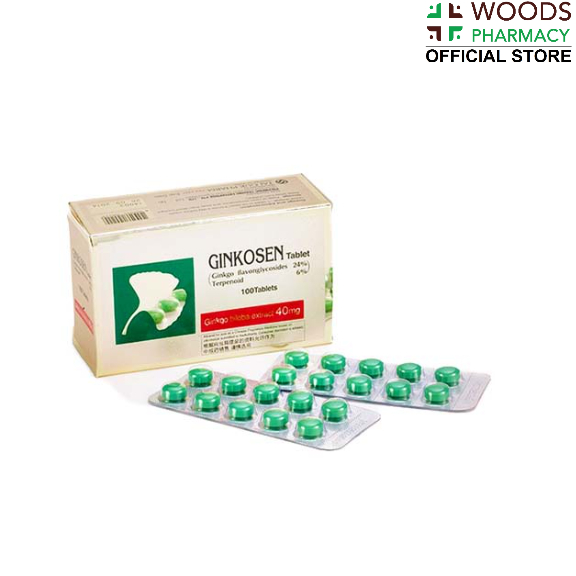 Ginkosen Tablet 40mg 100s | Shopee Singapore