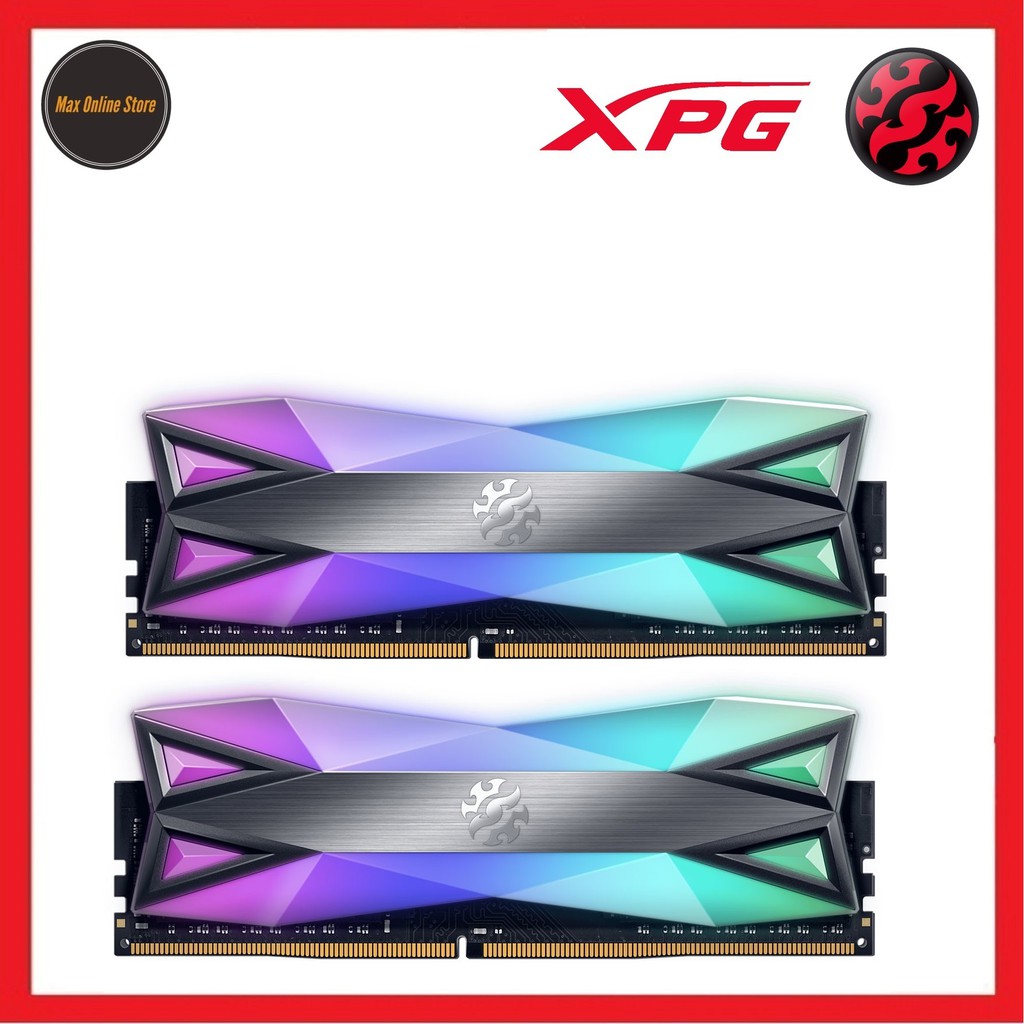 ADATA XPG SPECTRIX D60G 16GB (2X8GB) DDR4 3600mhz RGB Ram (ADT ...