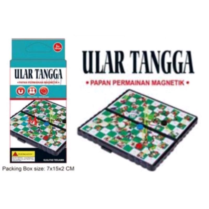 Magnetic Snake and Ladder Toy / Mini Snake and Ladder Board / Magnetic ...