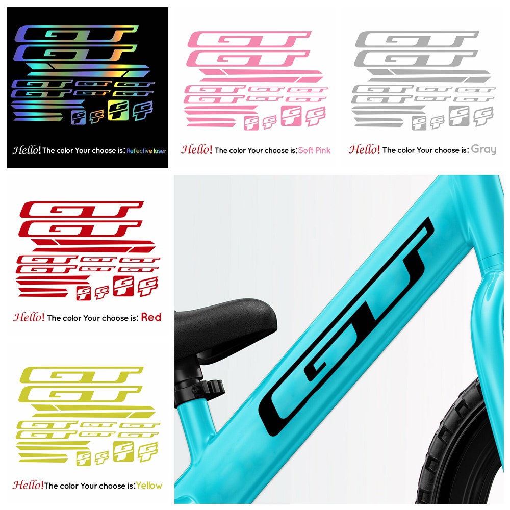 GT Sticker Decal for Mountain Bike/Road Bike | Shopee Singapore