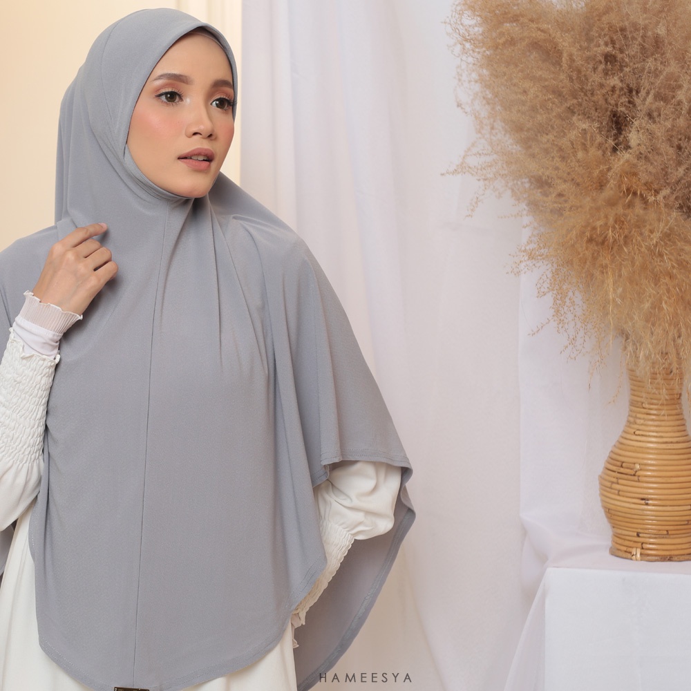 Long Hijab Hijab Chin Cover SUMAYYAH Moss Crepe Softawning Hijab Ironless Hijab Hajj Hijab Umrah ...